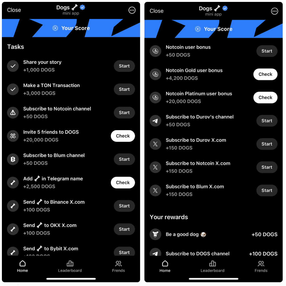 Cara Mengklaim Airdrop DOGS Token
